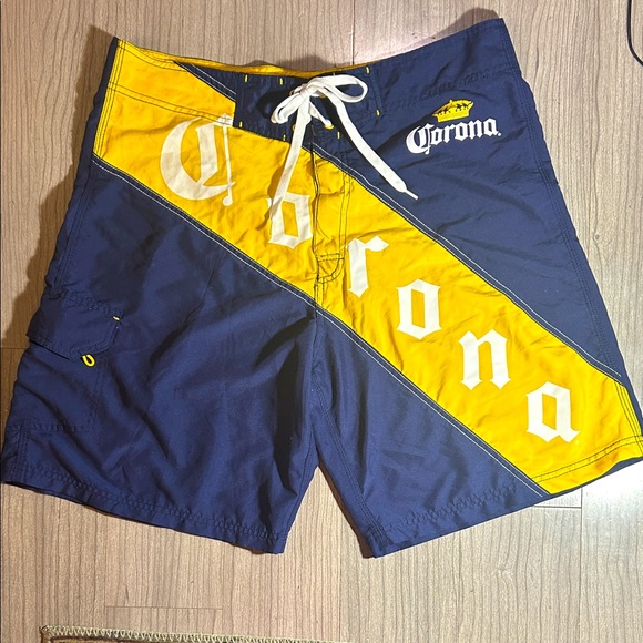 Corona | Swim | Mens Corona Board Shorts Swim Trunks Sz 36 | Poshmark